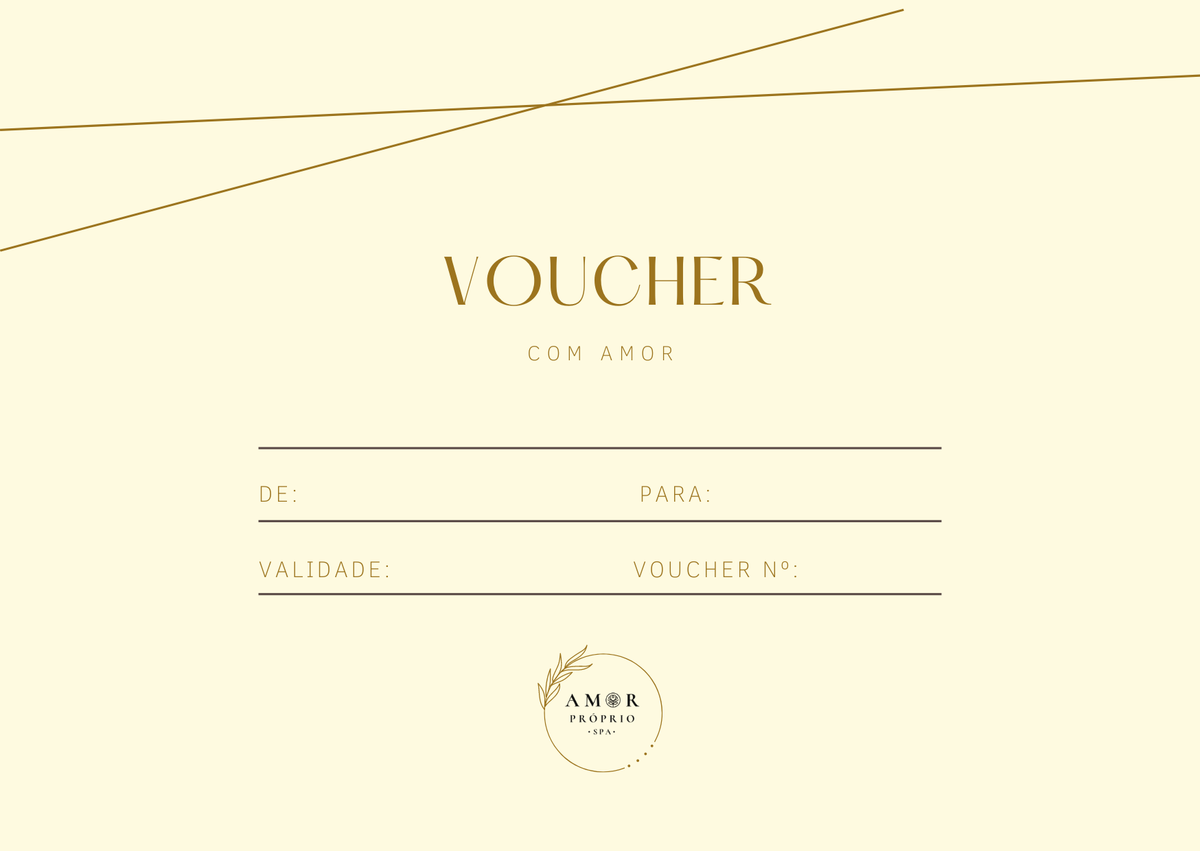 Vouchers :: Amor Próprio SPA